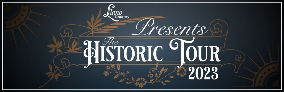 2023 Historic Tour at Llano Cemetery, Amarillo on 21st October, 2023