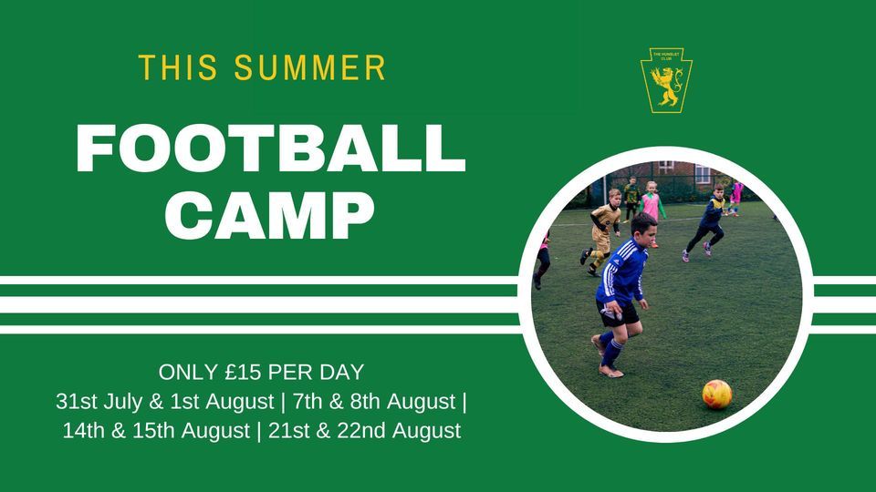 Summer Football Activity Camp 2023 at The Hunslet Club, Leeds on 31st ...