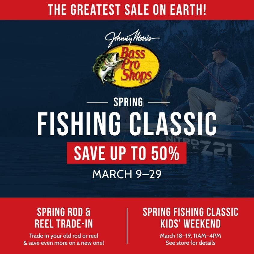 Spring Fishing Classic | Bass Pro Shops (Savannah, GA) | March 11, 2023