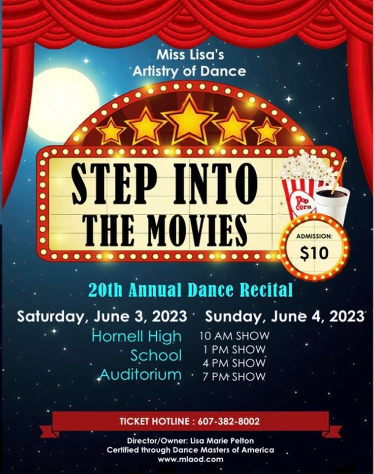 Step into the Movies - Miss LIsas Artistry of Dancy 20th Annual Dance ...