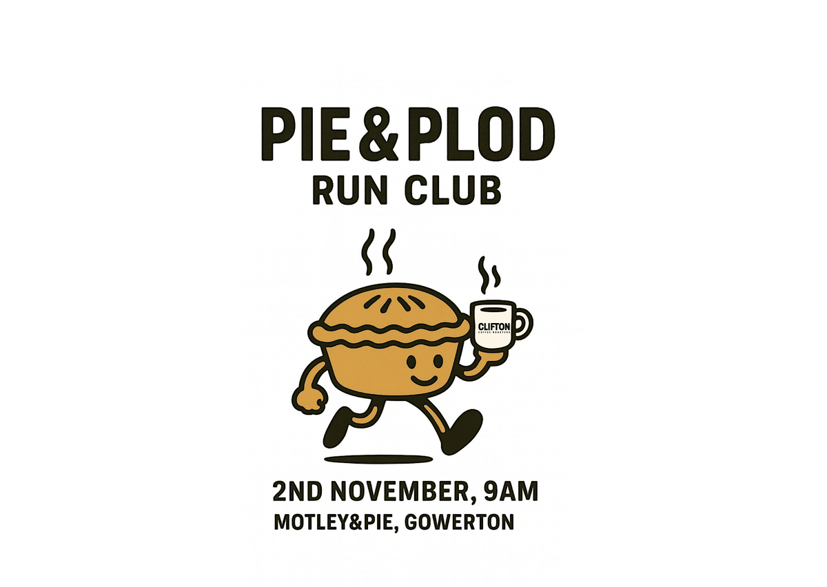 Pie & Plod Run Club at South Parade, Tenby on 30th November, 2025