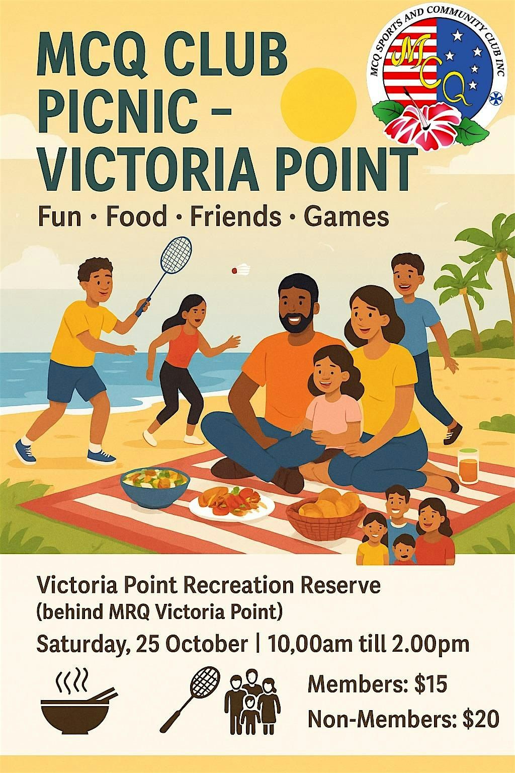 MCQ Club Picnic at Victoria Point Recreation Reserve Sun Smart ...