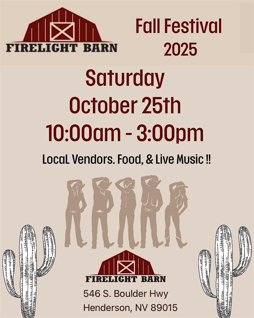 Firelight Barn Fall Festival Henderson Nevada 2025 at Firelight Barn ...