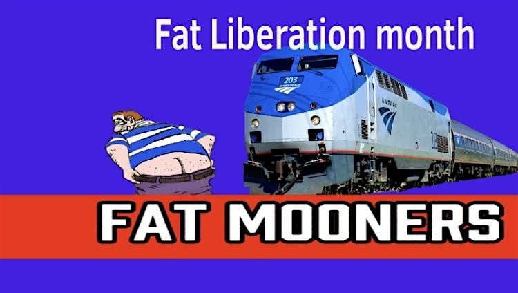 Fat Liberation Amtrak Mooning ( Men Only) at Willow Waterhole Greenway ...