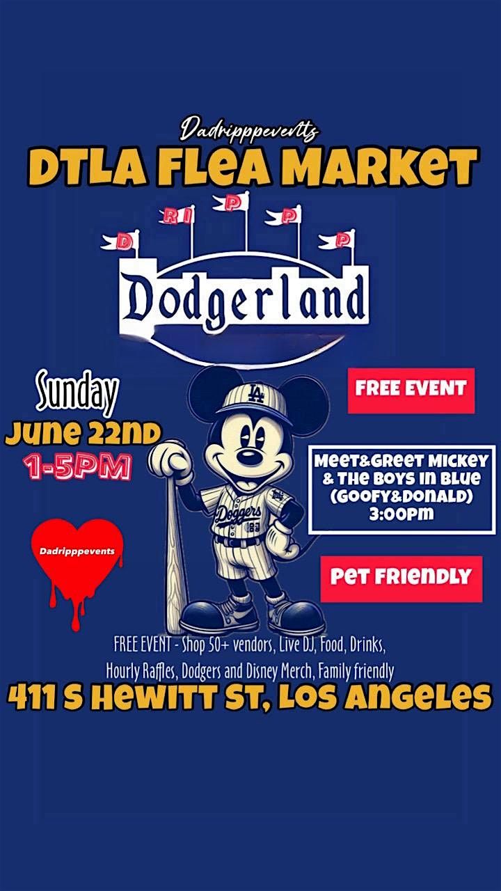 DodgerLAnd Festival Market at 411 S Hewitt St, Los Angeles on 22nd June ...