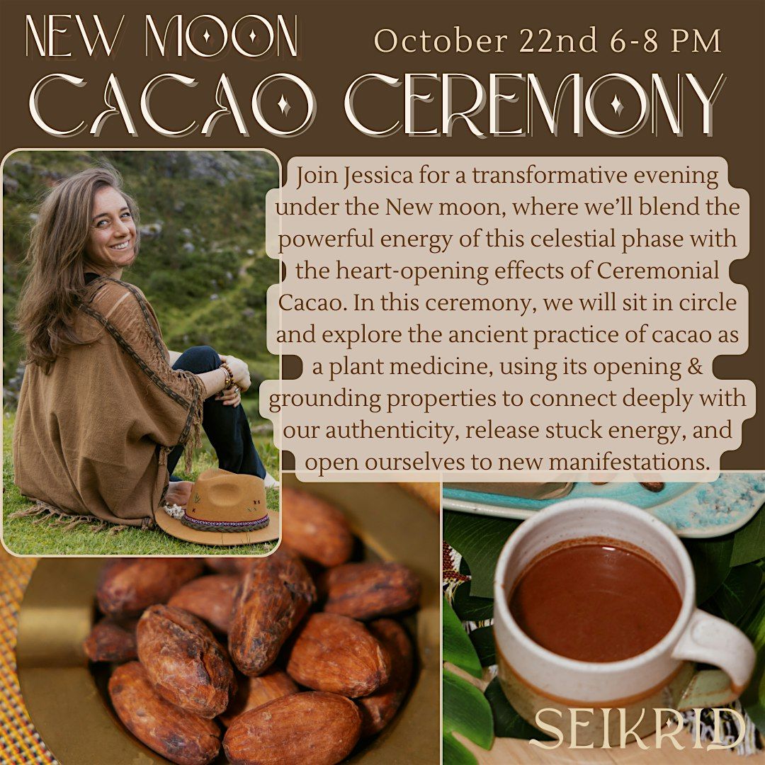 New Moon Cacao Circle at SEIKRID at SEIKRID, Sandwich on 22nd October, 2025