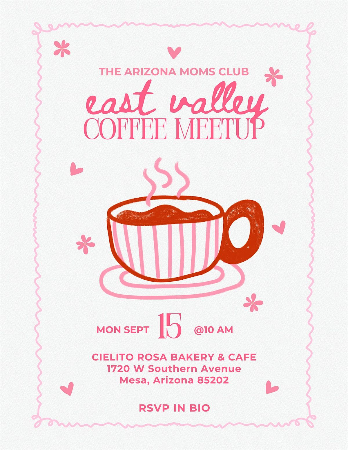 East Valley Coffee Meet-up | The Arizona Moms Club at Cielito Rosa ...