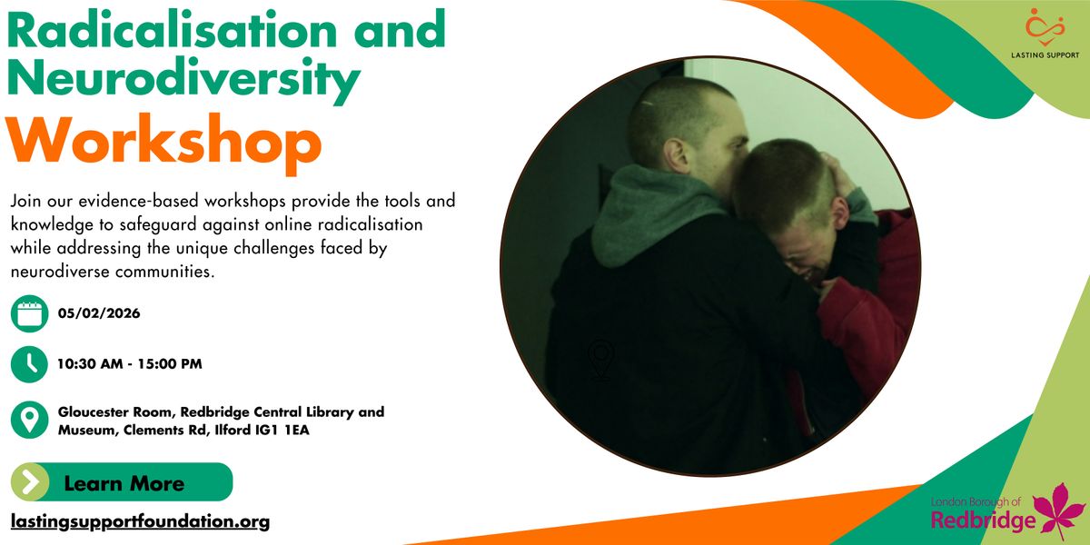 (Redbridge Central Library) Radicalisation & Neurodiversity Workshops ...