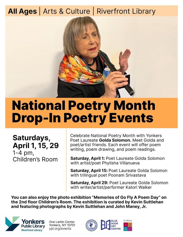 Celebrating National Poetry Month with Poet Laureate Golda Solomon and ...