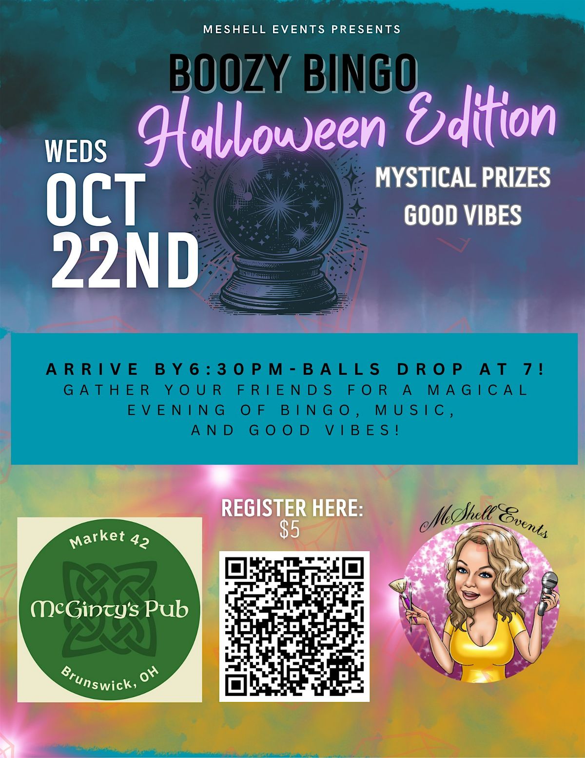 SPOOOKY Boozy Bingo at Market 42 in Brunswick at Market 42, Brunswick ...