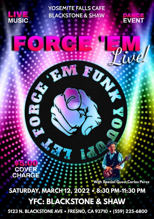 Force Em@YFC: Blackstone & Shaw | Yosemite Falls Cafe Blackstone ...