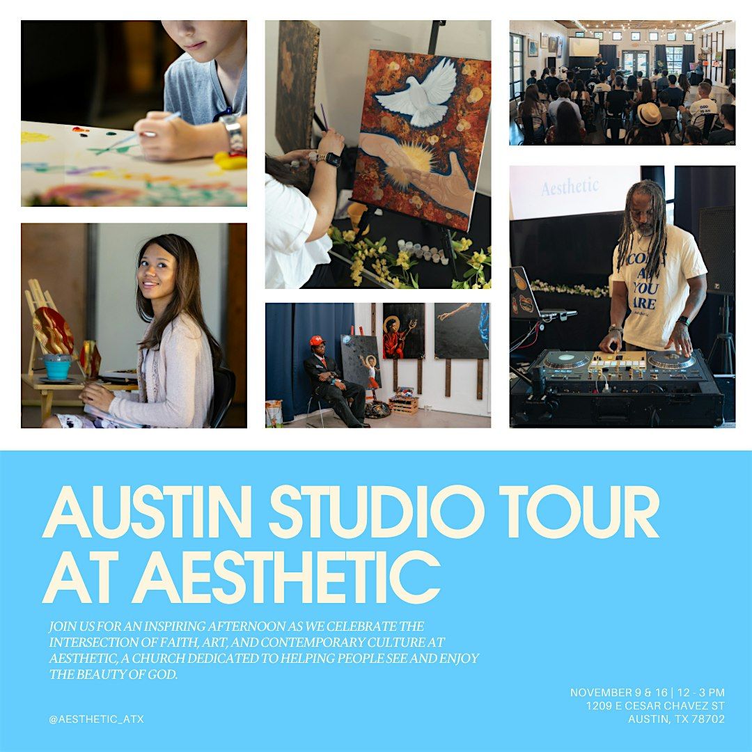 Austin Studio Tour at Aesthetic at 1209 E Cesar Chavez St, Austin on ...