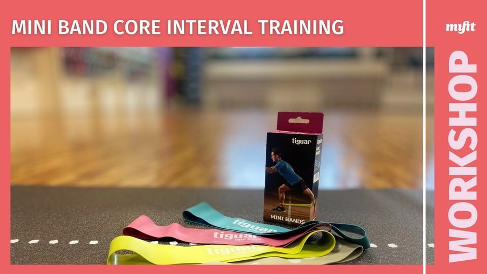 MINI BAND CORE INTERVAL TRAINING | MY FIT, Brno, JM | September 4, 2022