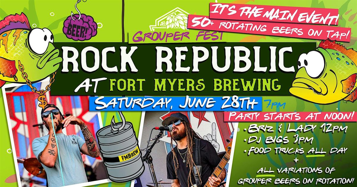 Grouper Fest - Summer Beer Fest - Week 3 Night 2 | Fort Myers Brewing ...