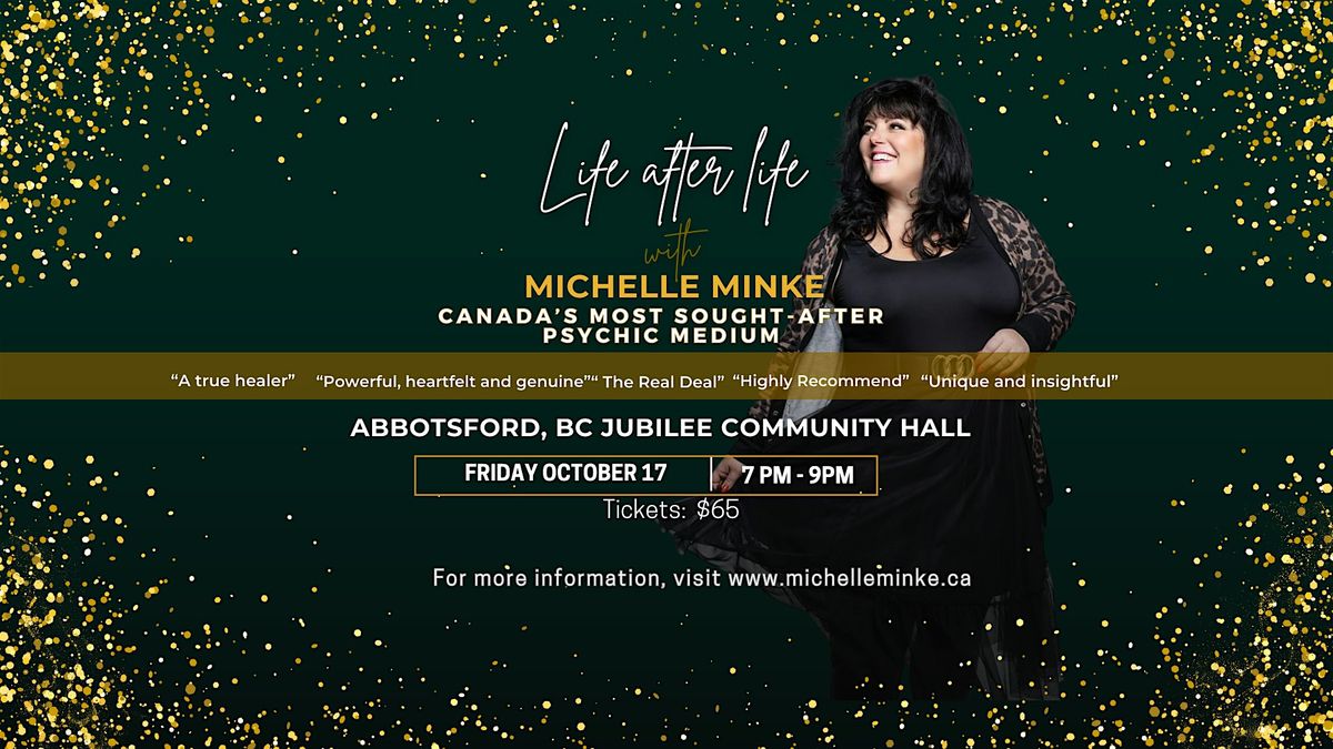 Life After Life: A Group Mediumship Reading with Medium Michelle Minke ...
