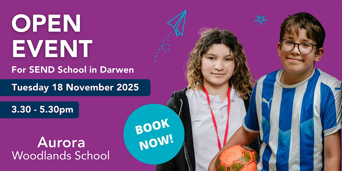 Aurora Woodlands School Open Event - Tuesday 18 November 2025 at Aurora ...