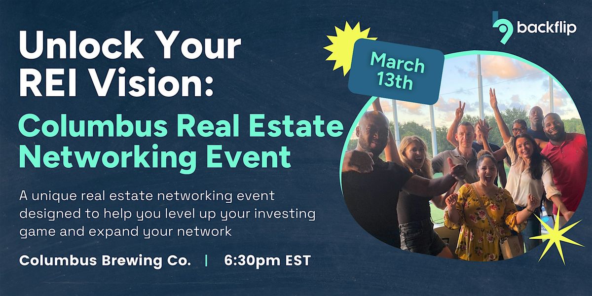 Unlock Your REI Vision Columbus: A Unique Networking Experience | Columbus Brewing Company ...