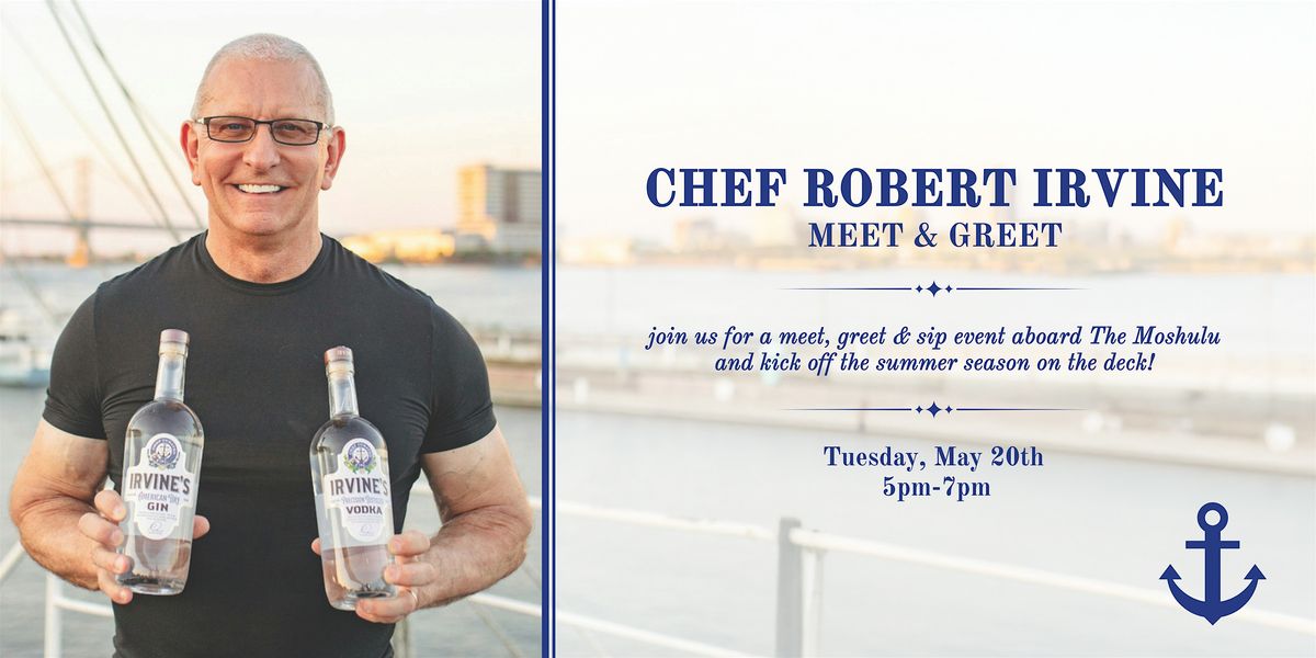 Shaken & Stirred with Chef Robert Irvine | Moshulu, Philadelphia, PA ...