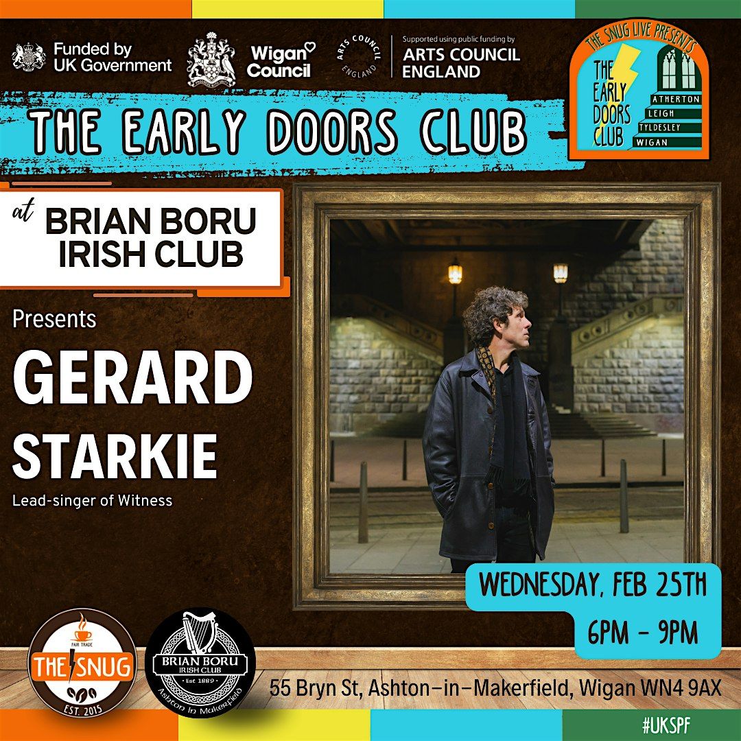 The Early Doors Club - Brian Boru Irish Club w/ Gerard Starkie (Witness ...