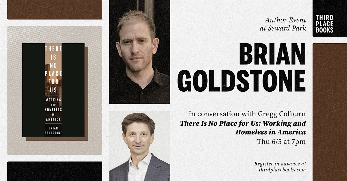 Brian Goldstone with Gregg Colburn — There Is No Place for Us at Third ...