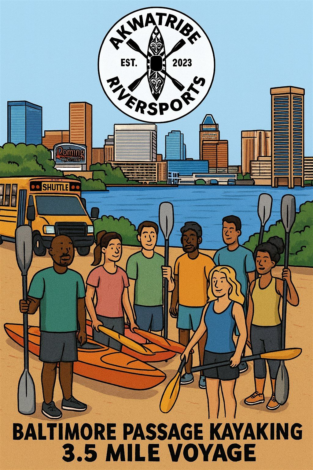 The Baltimore Passage Kayaking Adventure at 2600 Insulator Dr ...