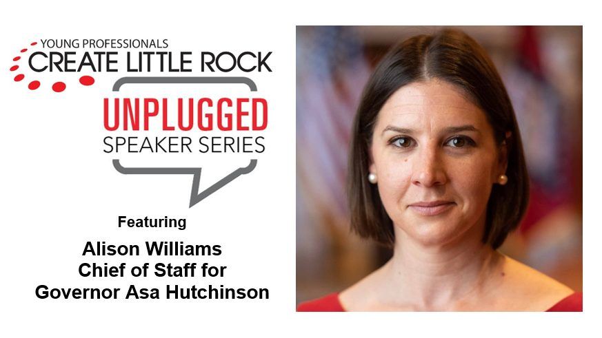 CLR Unplugged Speaker Series featuring Alison Williams | Little Rock ...
