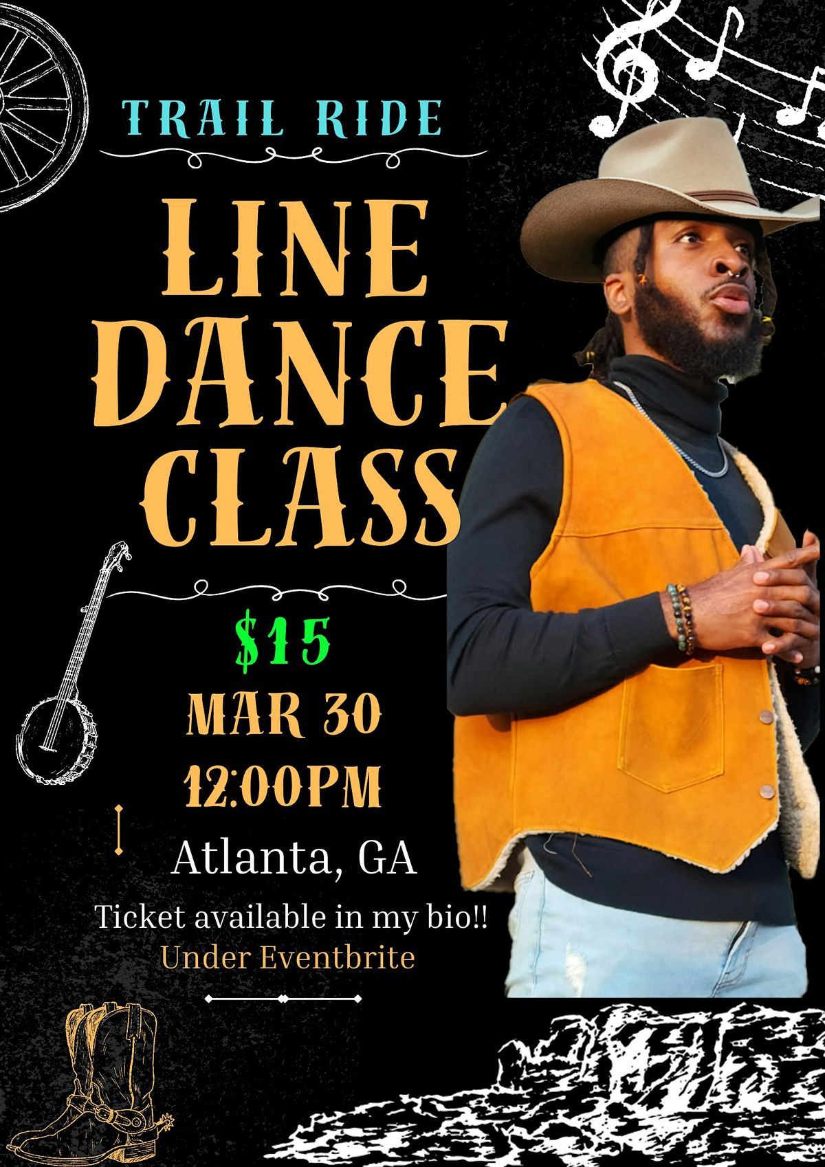 ATL Trail Ride Line Dance Class | 1483 Chattahoochee Ave NW suite 110 ...