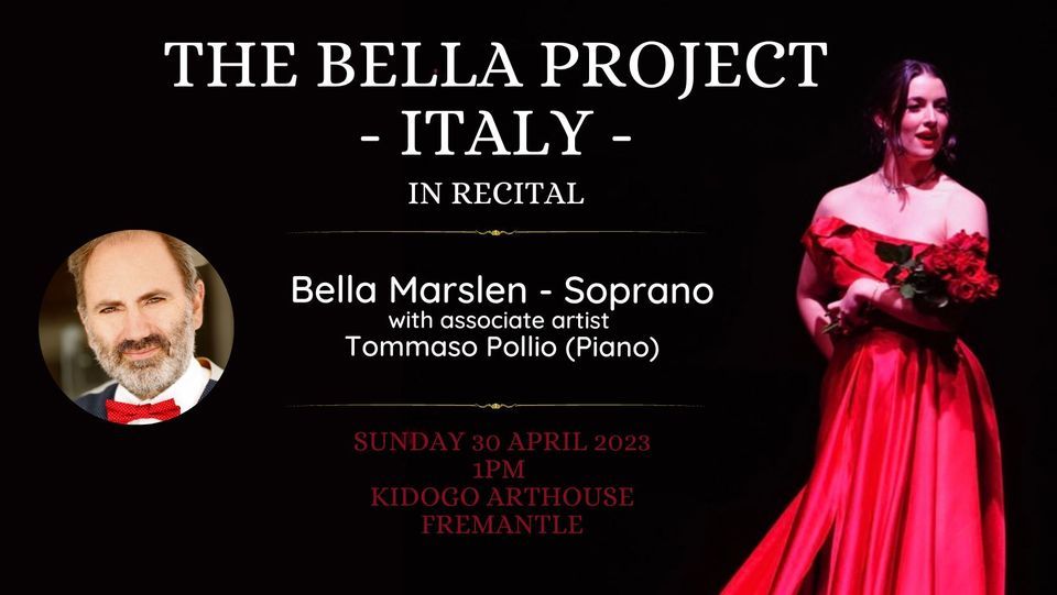 The Bella Project - Italy | Kidogo Arthouse Fremantle | April 30, 2023