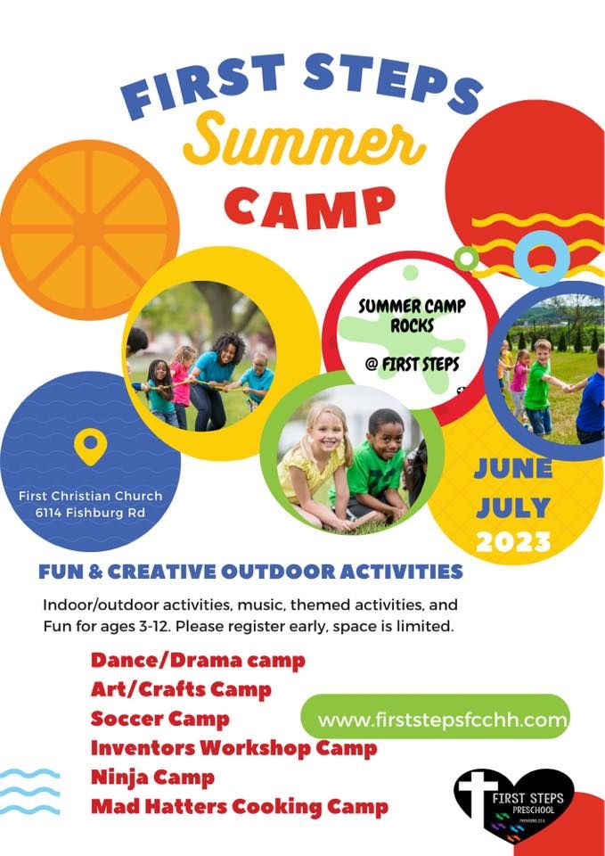 First Steps Summer Camp 2023 | First Steps Preschool, Huber Heights, OH ...