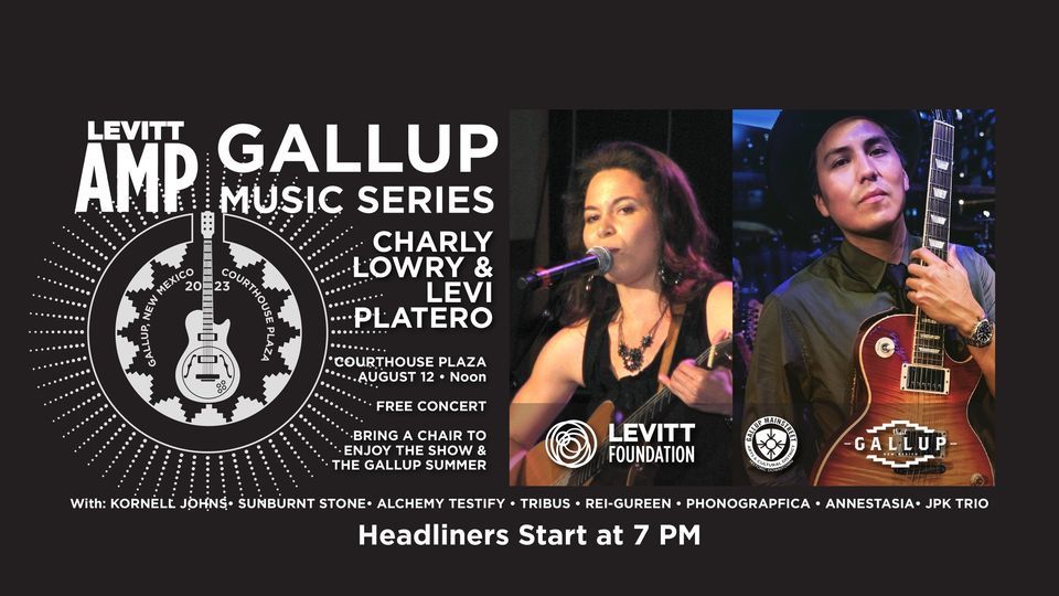 2023 LEVITT AMP GALLUP MUSIC SERIES - CHARLY LOWRY & LEVI PLATERO ...