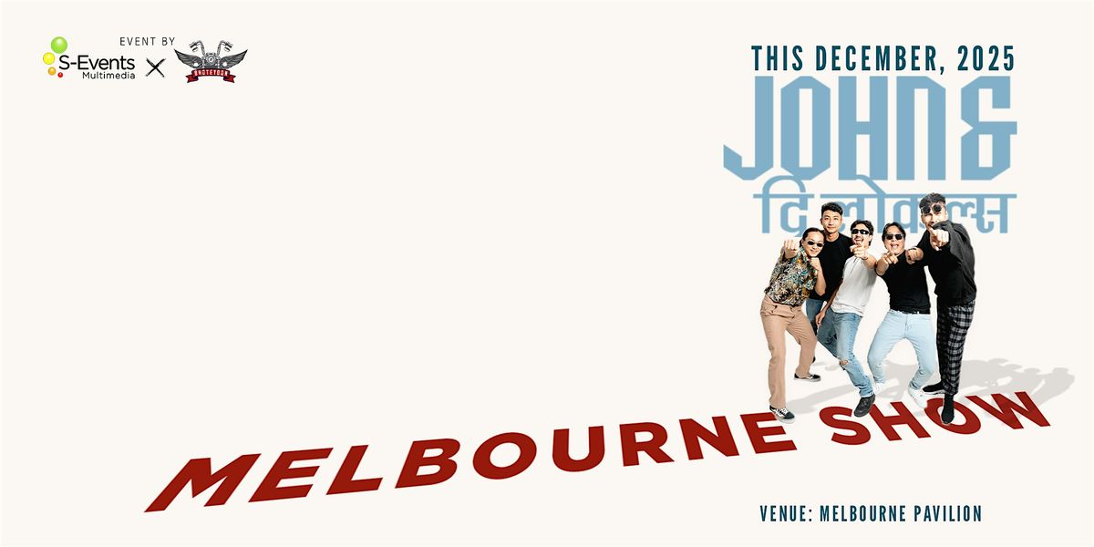 John & The Locals - Melbourne Show 2025 at Melbourne Pavilion ...