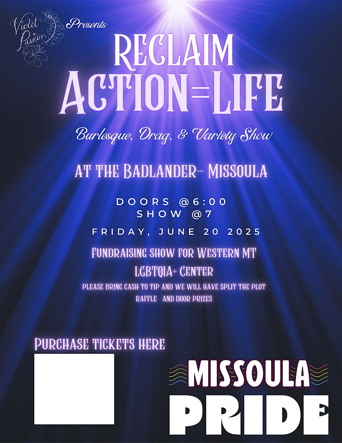 Missoula Pride -Burlesque , Drag, and Variety Show | The Badlander ...