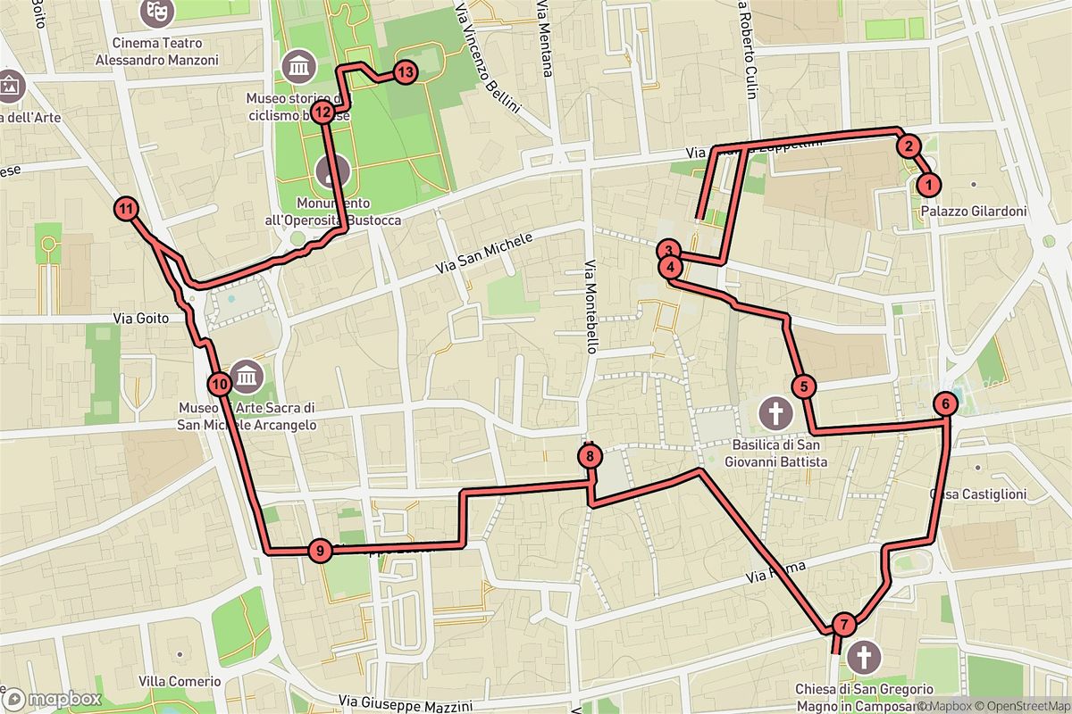 Busto Arsizio Audio Tour: Palaces, Piety, and Looms of Legacy ...