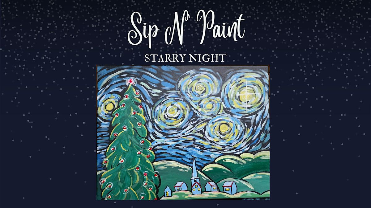 Sip N Paint Starry Night at the brewery at Leduc Brewing Company on ...