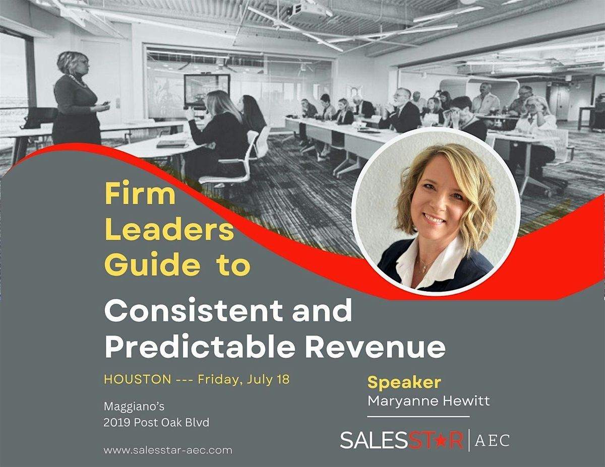 Cracking The Code to Consistent Revenue at Maggiano's Little Italy, Houston on 18th July, 2025