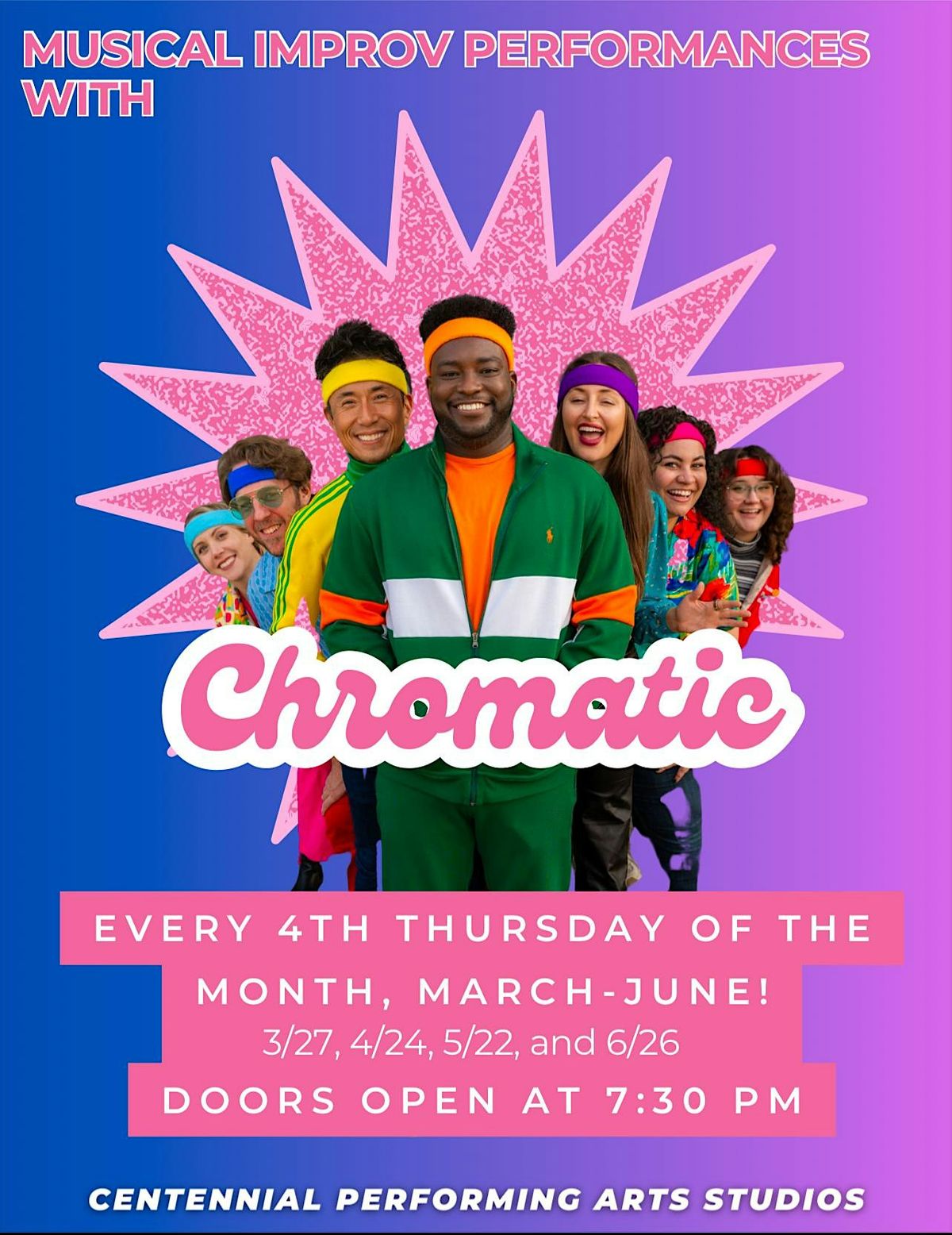 Chromatic Musical Improv Show | Centennial Performing Arts Studios, Nashville, TN | May 22, 2025