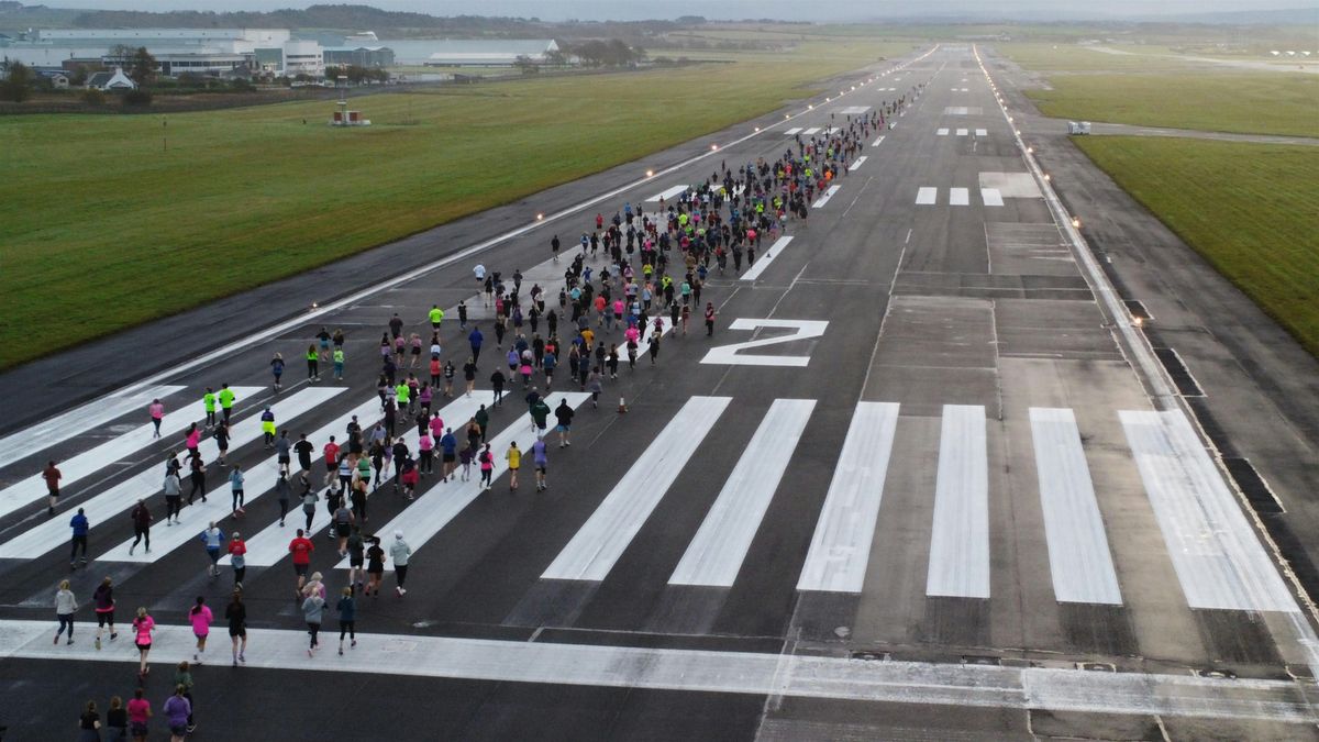 Run the Runway 2025 at Glasgow Prestwick Airport on 9th November, 2025
