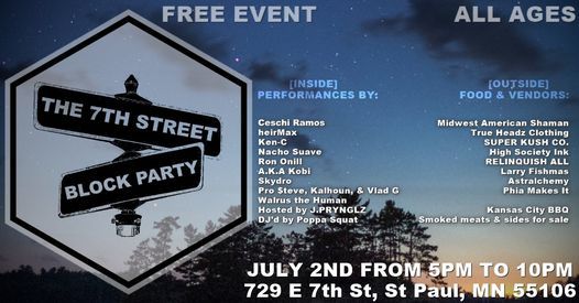 The 7th Street Block Party [FREE EVENT - Live Music, Food, & Vendors ...