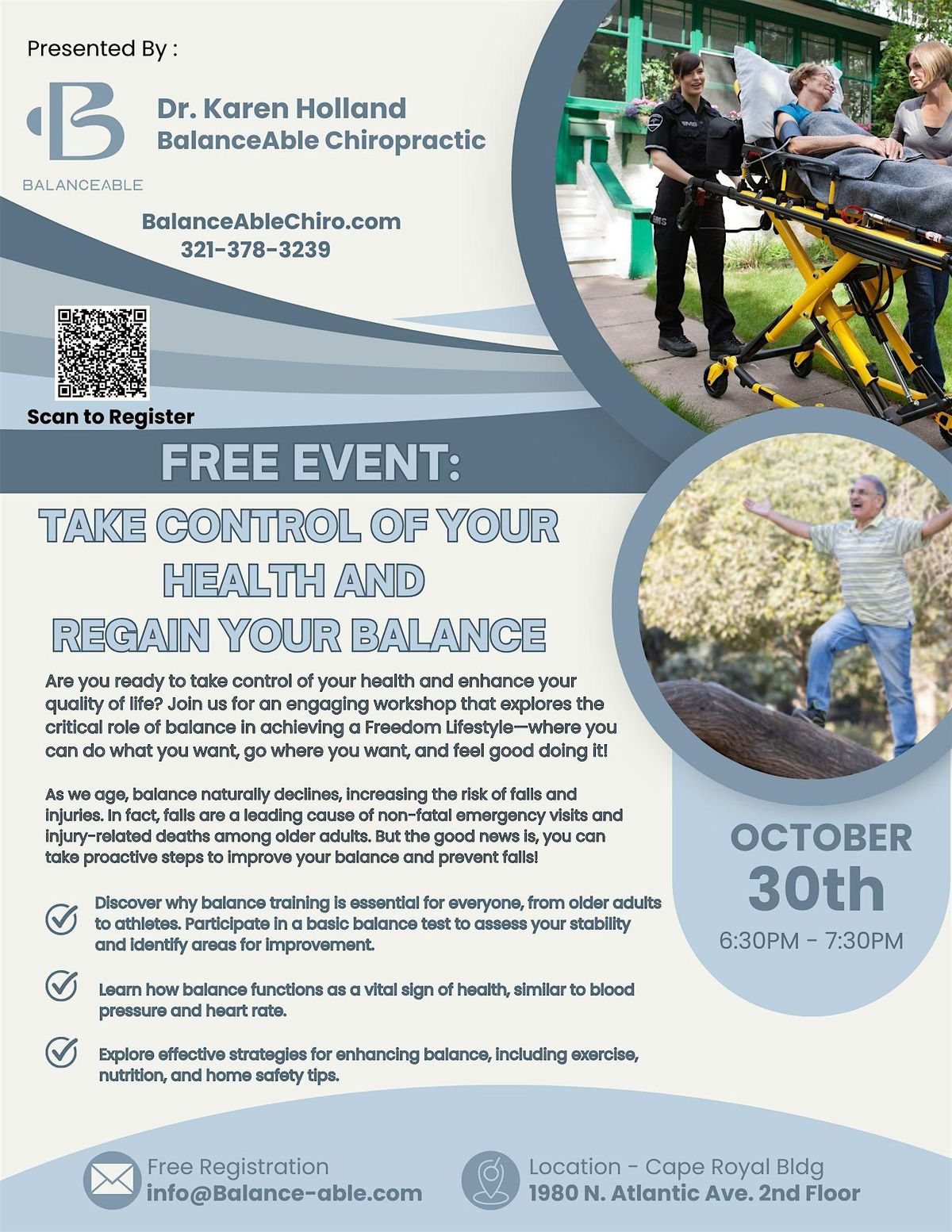 Take Control of Your Health and Regain Your Balance with Dr Karen ...