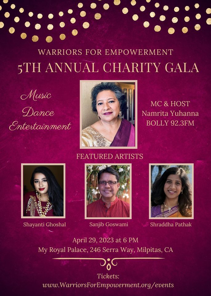 Warriors For Empowerment Charity Gala at My Royal Palace, Milpitas on ...