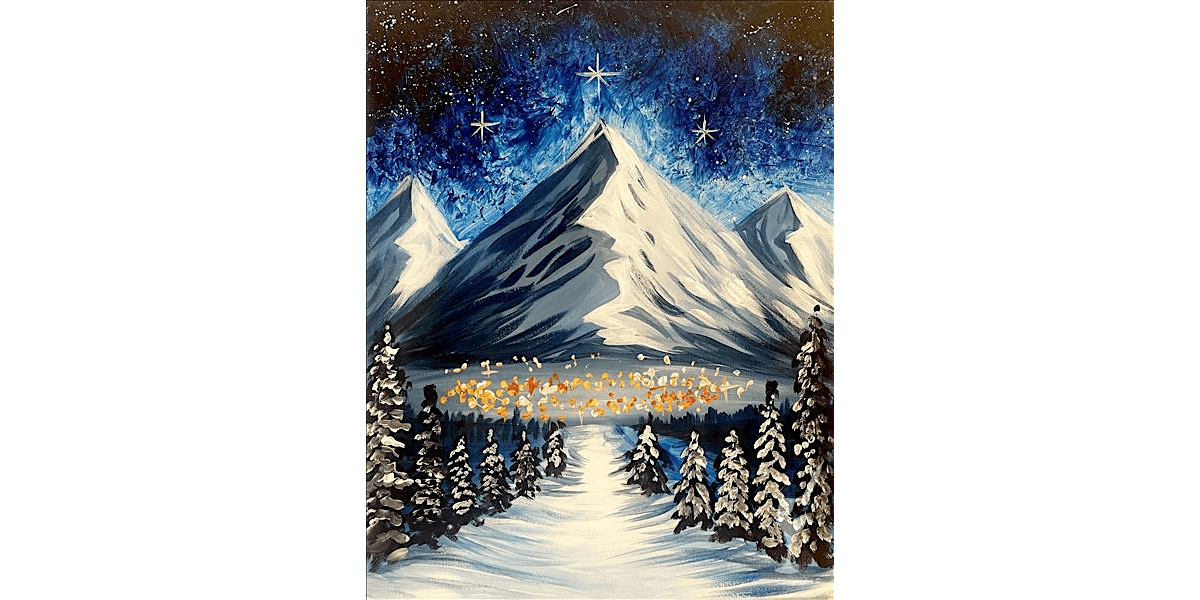 Illyrian Mountain Night - Paint and Sip in Houston | Classpop!™ at ...