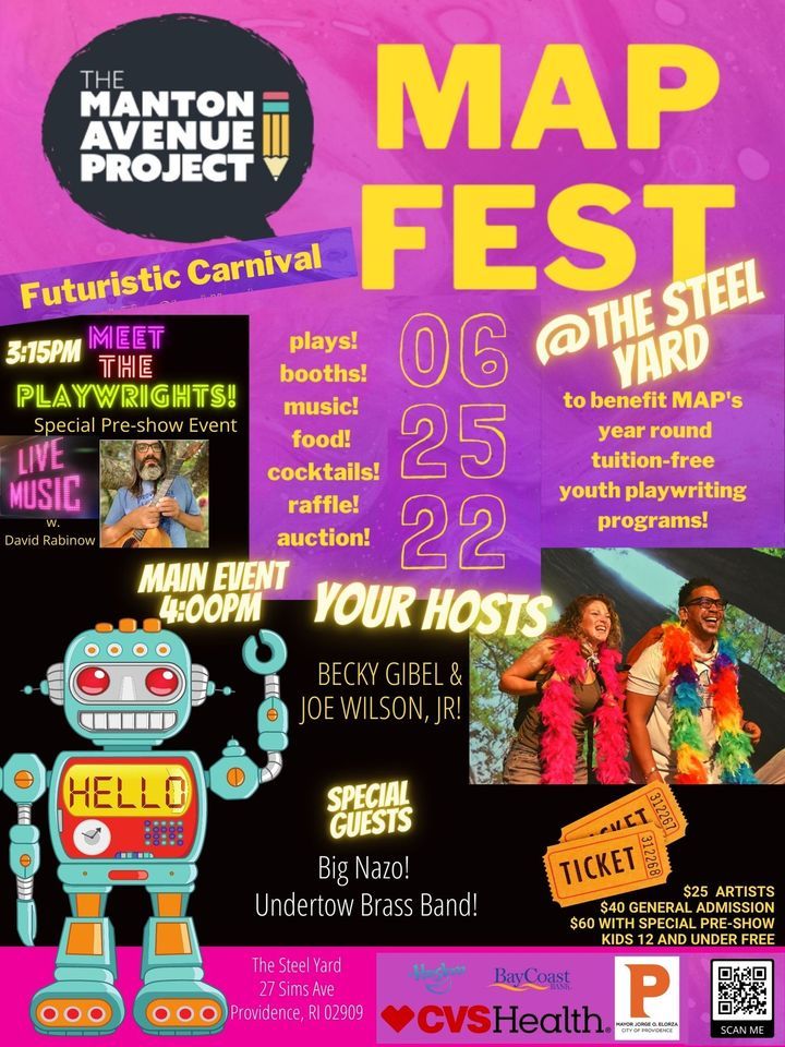 MAP FEST 2022 - Futuristic Carnival and Gala! | The Steel Yard ...