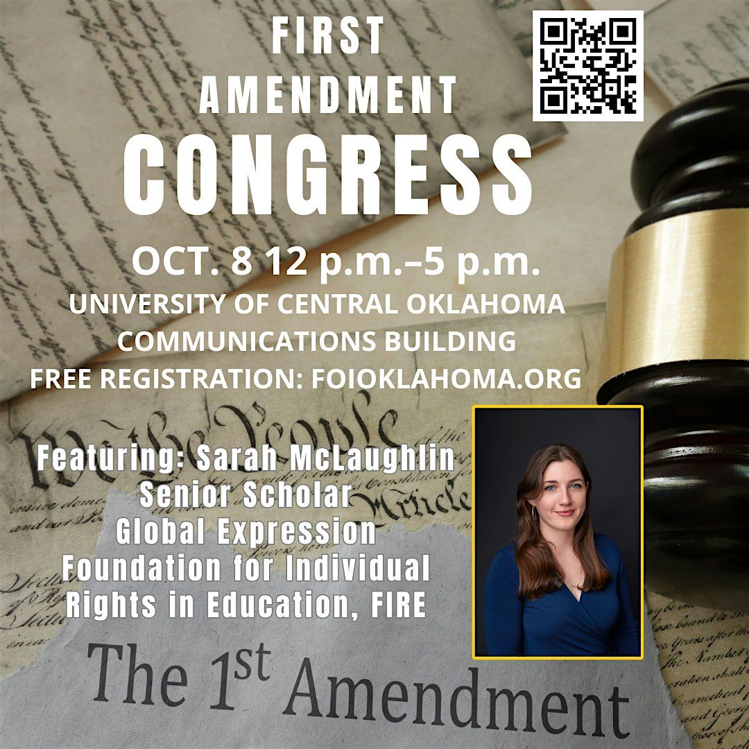 2025 First Amendment Congress at University of Central Oklahoma, Edmond ...