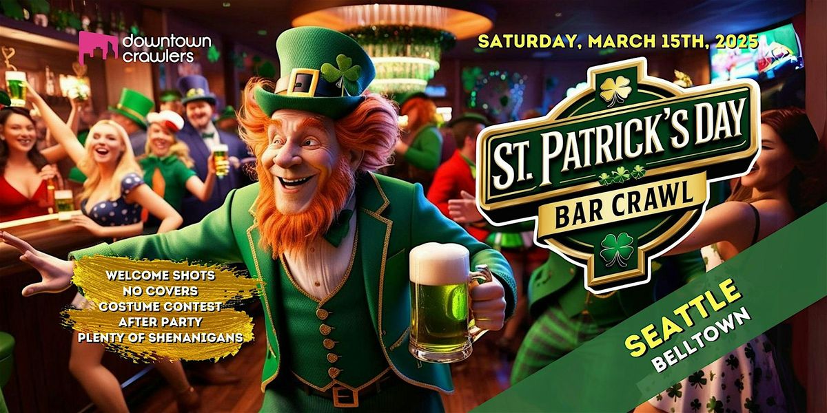 St. Patricks Day Bar Crawl - SEATTLE (Belltown) at Villa Escondida ...