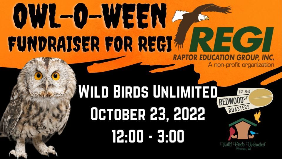 Owl-O-Ween Fundraiser for REGI! at Wild Birds Unlimited (Wausau, WI) on ...