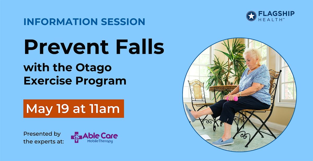 Prevent Falls with the Otago Exercise Program at Flagship Health ...
