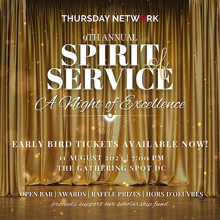 Thursday Network Presents: Spirit of Service 2023 at The Gathering Spot ...