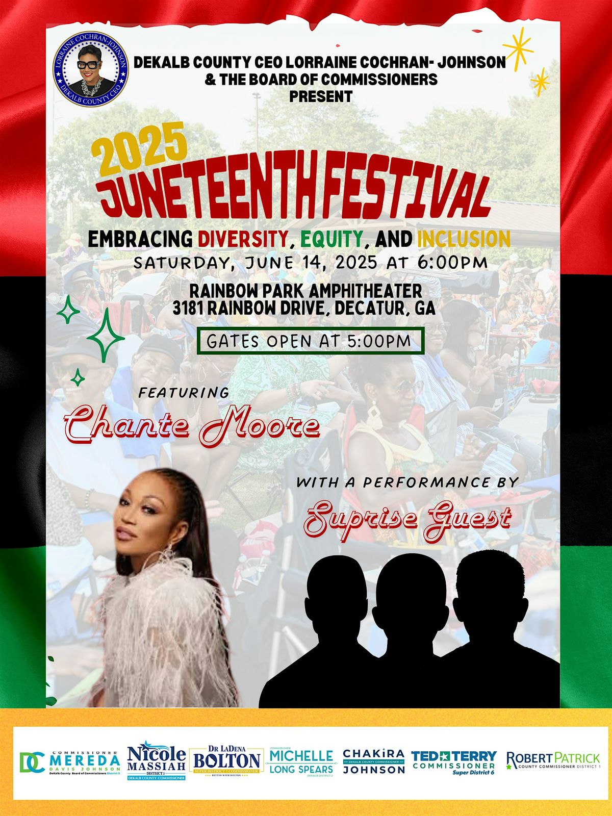 DeKalb County 2025 Annual Juneteenth Festival | Porter Sanford III Performing Arts & Community ...
