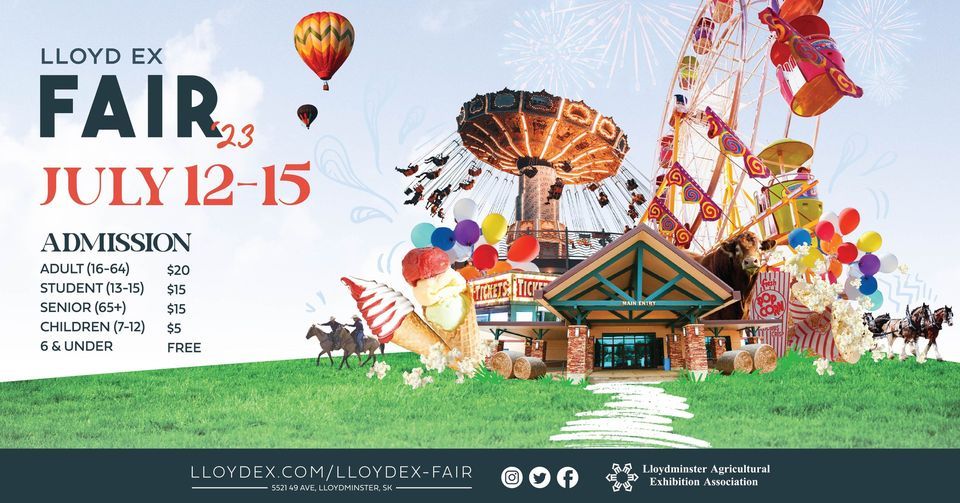 Lloyd Ex Fair 2023 at Lloydminster Exhibition Association on 12th July ...