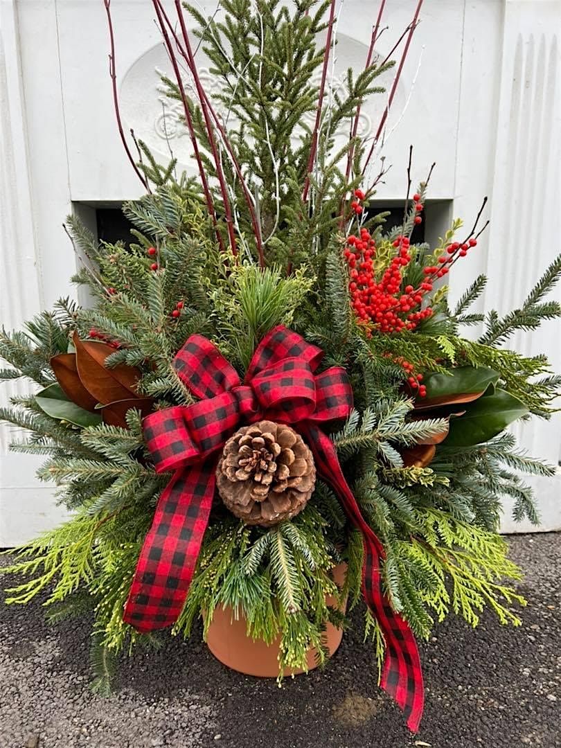 Holiday Porch Pot Plant & Sip at Wasco Nursery & Garden Center, St ...